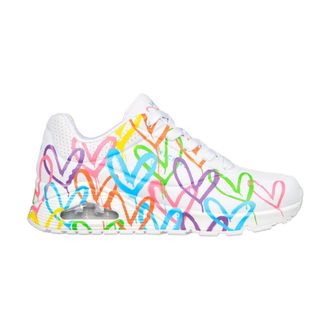 Skechers Herz Sneaker - - Shoes - Damen - Mehrfarbig - 36 EU