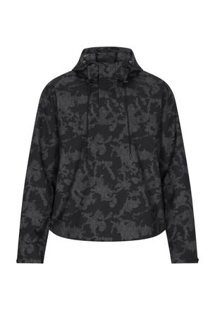 Mymo Schlupfjacke Herren Dunkelgrau Schwarz Camouflage