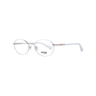 Guess unisex, Accessoires, Blanc, Taille: ONE Size Montures optiques ovales en métal