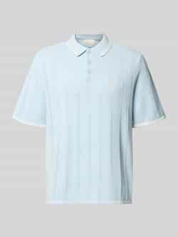 Jack & Jones Regular Fit Poloshirt in Strick-Optik Modell Menton