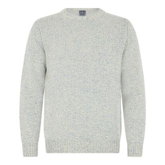 Fedeli Homme, Pulls, Beige, Taille: L Maille &agrave; col rond