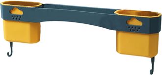 Generic Schwebende Regale f&uuml;r Badezimmer, Wandmontage, schwimmende Regale ohne Bohren f&uuml;r Dusche, modischer Dusch-Organizer, Wandmontage, f&uuml;r K&uuml;che, Wohnzimme