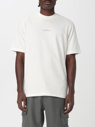 Stone Island T-Shirt STONE ISLAND Homme couleur Ivoir