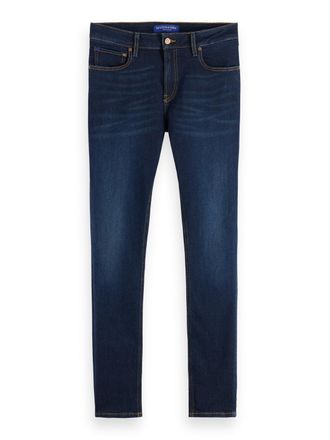 Scotch & Soda Herren Core Skim Skinny Beaten Blue Jeans, Beaten Blue, 28W / 30L EU