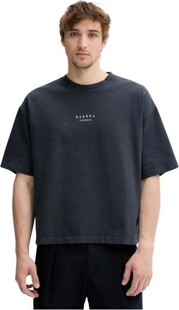 Barena Herren, Oberteile, Schwarzk, 2XLGr&ouml;&szlig;e