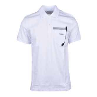 Dirk Bikkembergs Baumwoll Elasthan T-Shirt - - Tops - Herren - Wei&szlig; - L