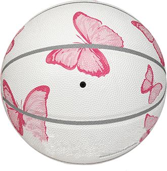 Generic Butterfly Design Basketball - Outdoor Sporttrainingsball | Professionelle wiederverwendbare Schulausr&uuml;stung t&auml;gliches Spiel, dauerhafte Bounce-Problem