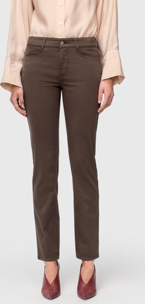 MAC Broeken Stretch-Jeans MAC Dream, Damen, Gr. 38, L&auml;nge 34, braun (deep braun), Denim/Jeans, Obermaterial: 88% Baumwolle, 8% Elastomultiester, 4% Elasthan, eng 