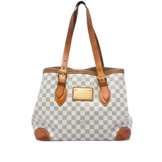 Louis Vuitton Pre-owned Hampstead MM Tote Bag - Femme - Pre-owned - Blanc - Taille: ONE Size