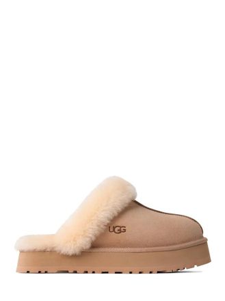 UGG Slipper & Pantoletten - W Disquette Slippers - Gr. 36 (EU) - in Beige - f&uuml;r Damen