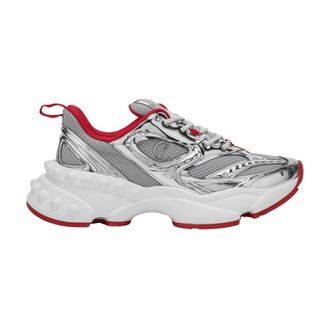 Christian Louboutin Homme, Chaussures, Gris, Taille: 42 1/2 EU So Flo Baskets