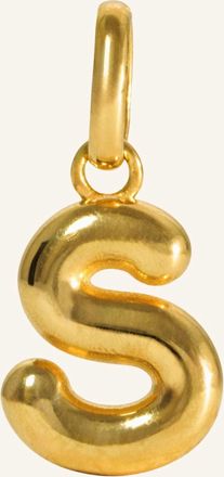 Pompidou Anh&auml;nger Puffy Letter S By Glambou gold