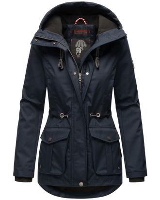 Marikoo Damen &Uuml;bergangsjacke Babetaa Princess mit Kapuze