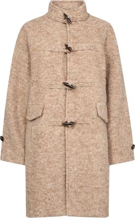 Mos Mosh MMSelestine Karomantel - - Coats - Damen - Beige - L