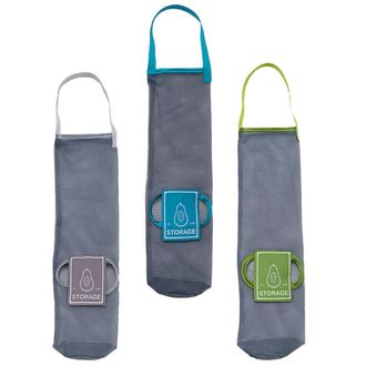 FOMIYES NULYLU 3 St&uuml;ck Obst und Gem&uuml;sebeutel aus Netzgewebe Kleine Faltbare K&uuml;chen Aufbewahrungstaschen Leicht Wiederverwendbar f&uuml;r Frische Lebensmittellageru