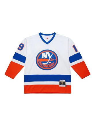 Mitchell & Ness x NHL New York Islanders t-shirt 1980-81 Bryan Trottier - Blanc