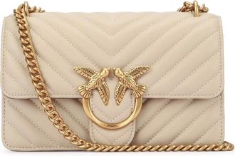 Pinko Pinko, Femme, Sacs, Beige, Taille: ONE Size Love One Mini DC