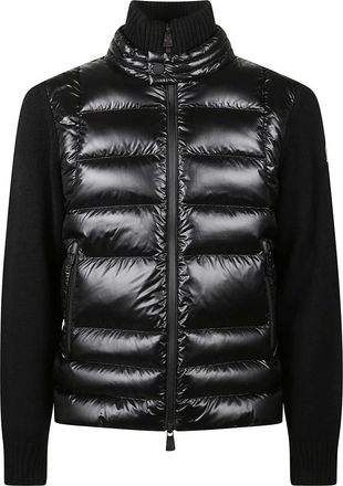 Moncler Homme, Vestes, Noir, Taille: S Tricot Cardigan