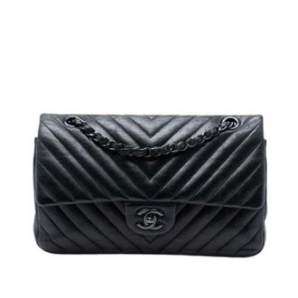 Chanel Pre-owned Vintage Schultertasche mit Steppmuster - - Pre-owned - Damen - Schwarzk - ONE SIZE