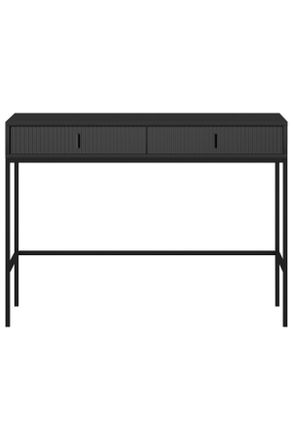 Boxxx Konsolentisch Maggiore, Schwarz, Metall, 2 Schublade(n) Schubladen, rechteckig, eckig, 104.2x77x50 cm, Wohnzimmer, Wohnzimmertische, Konsolentische