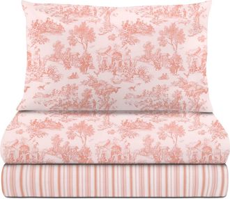 Generico Queen-Size-Bett in Toye de Joy, Rosa