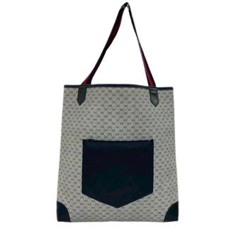 Gucci Pre-owned Micro GG Leder Shopper - - Pre-owned - Damen - Blau - ONE SIZE