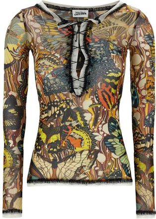 Jean Paul Gaultier Damen, Oberteile, Mehrfarbig, SGr&ouml;&szlig;e