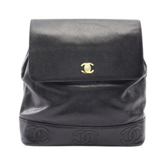 Chanel Pre-owned Vintage Backpack - - Pre-owned - Damen - Schwarzk - ONE SIZE