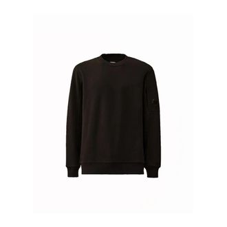 C.P. Company Diagonal Raised Fleece Crewneck Sweatshirt - - Sweatshirts & Hoodies - Herren - Schwarzk - L