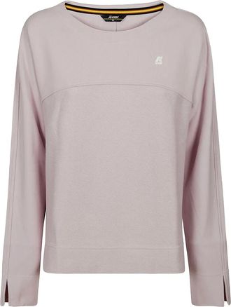 K-Way Juliet Langarmshirt mit Schlitz - Rosa