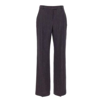 Eleventy Femme, Pantalons, Bleu, Taille: 40 FR Pantalon droit