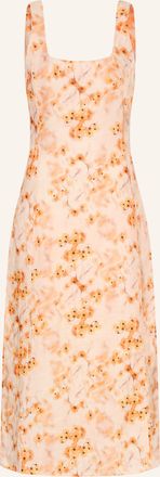 Marc O'Polo Marc Opolo Leinenkleid Mit Cut-Outs orange