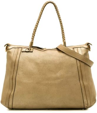 Gucci Hobo Bags - Large Leather Bella Tote - Gr. unisize - in Gold - f&uuml;r Damen