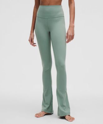 lululemon Legging Align l&eacute;g&egrave;rement &eacute;vas&eacute; taille haute pour Femmes - 71 cm - Blue/Pastel - Taille 10