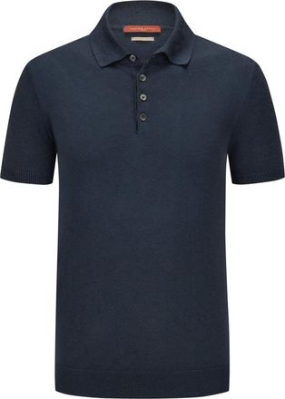 Daniele Fiesoli Softes Strick-Poloshirt aus Gizah-Baumwolle in