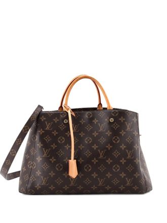 Louis Vuitton Montaigne Handbag Monogram Canvas GM tote bag - Braun