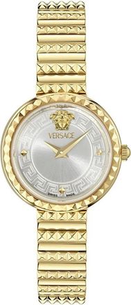 Versace Femme, Accessoires, Jaune, Taille: ONE Size Greca Goddess Petite Watch