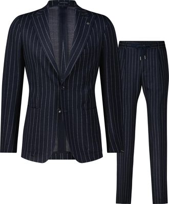 Tagliatore Gestreifter zweiteiliger Anzug Derrick