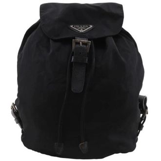 Prada Pre-owned Nylon Backpack - - Pre-owned - Damen - Schwarzk - ONE SIZE