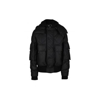 Balmain Gesteppte Daunenjacke - - Jackets - Herren - Schwarzk - S