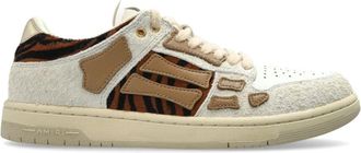 Amiri Femme, Chaussures, Beige, Taille: 39 EU Zebra Skel Top Low Baskets