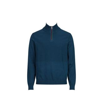 Paul Smith Pull col montant zipp&eacute; en coton
