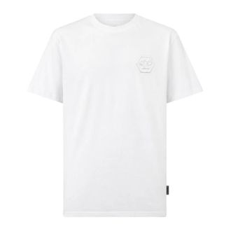 Philipp Plein T-shirt - Homme - Tops - Blanc - Taille: XL