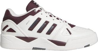 adidas Homme MIDCITY Low Shoes, Core White/Maroon/Grey Four, 45 1/3 EU