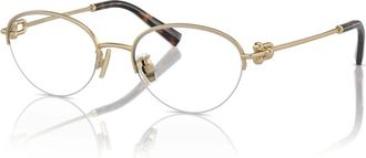 Tiffany & Co. unisex, Accessoires, Jaune, Taille: 50 MM Montures de Lunettes Or