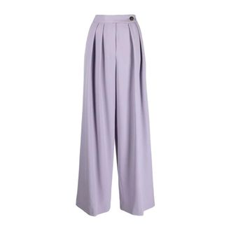 Dries Van Noten Femme, Pantalons, Violet, Taille: 36 FR Pantalone Pamplona