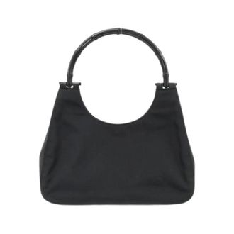 Gucci Pre-owned Nylon sacs-gucci - Femme - Pre-owned - Noir - Taille: ONE Size