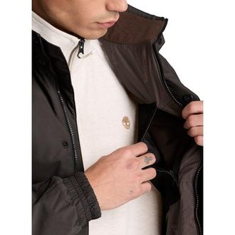 Timberland Blouson droit &agrave; capuche et col montant