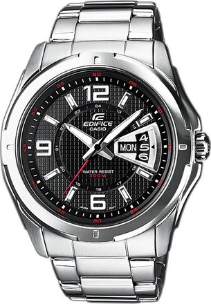 Casio Uhr Casio Edifice EF-129D-1AVEF Silberfarben