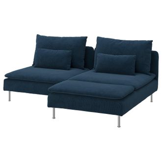 IKEA S&Ouml;DERHAMN 2er-Sofa mit R&eacute;camiere